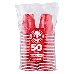 BevMo! Plastic Red Cups 50ct 18oz – BevMo! Washington