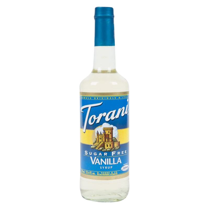 Torani Sugar Free Vanilla Syrup 750ml – BevMo!