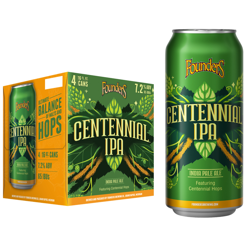Founders Centennial IPA 4pk 16oz Cans – BevMo! Washington