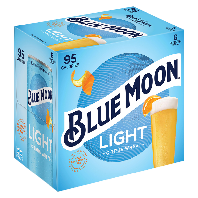 Blue Moon Light 6pk 12oz Can 4.0% ABV – BevMo! Washington