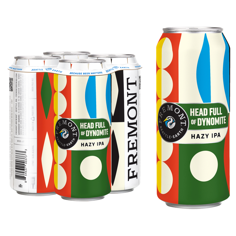 Fremont Brewing Rotating IPA Series - Head Full of Dynomite 4pk 16oz C ...