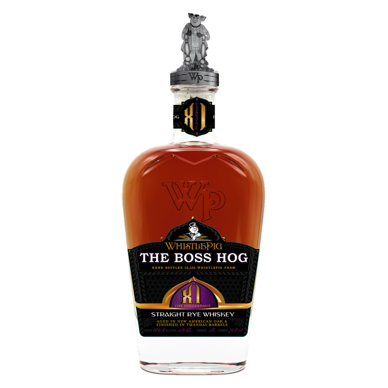 Whistlepig Rye Boss Hog XI 750ml Bottle – BevMo!