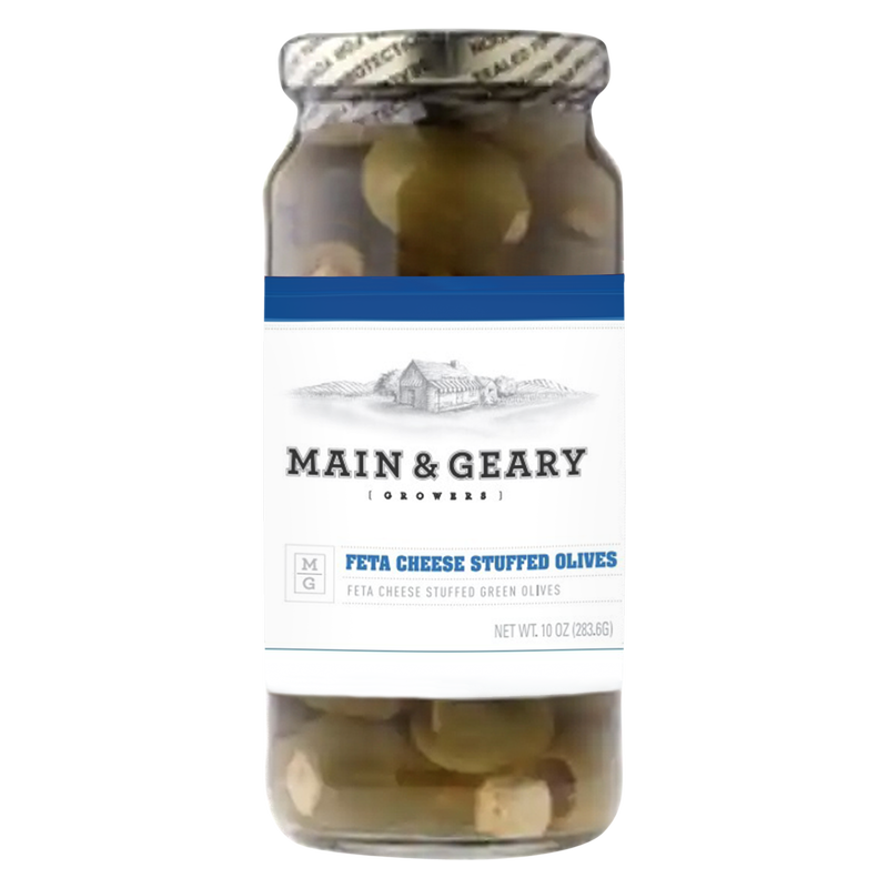 Main & Geary Feta Olives 10oz – BevMo!