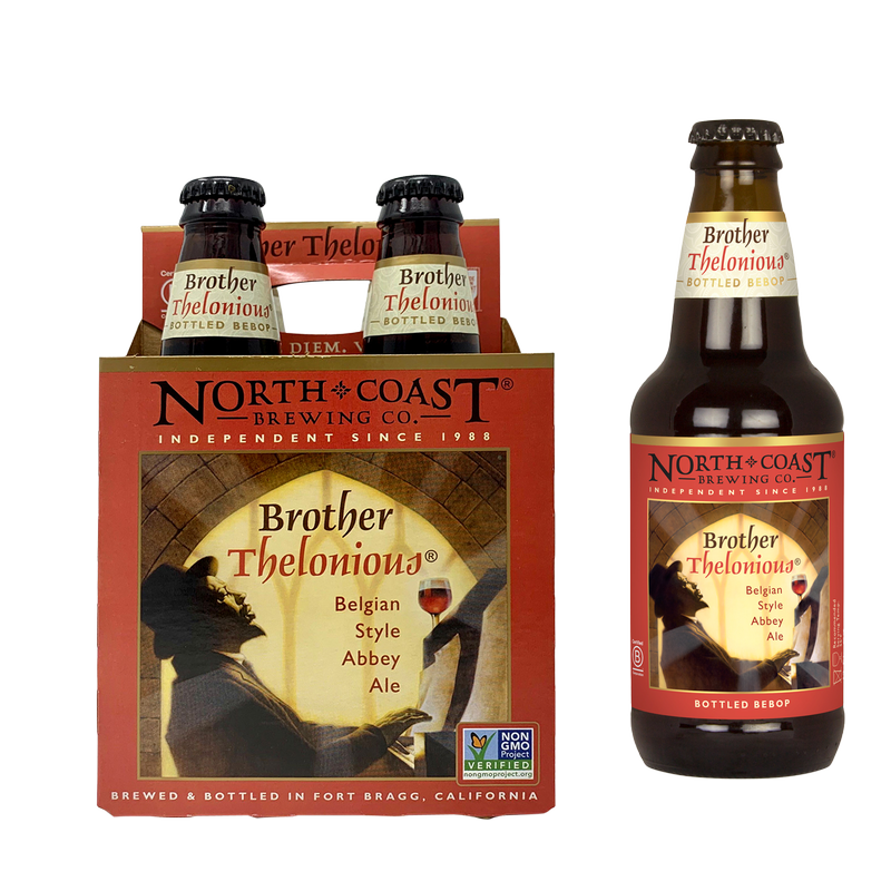 North Coast Brewing Brother Thelonious 4pk 12oz Btl – BevMo!