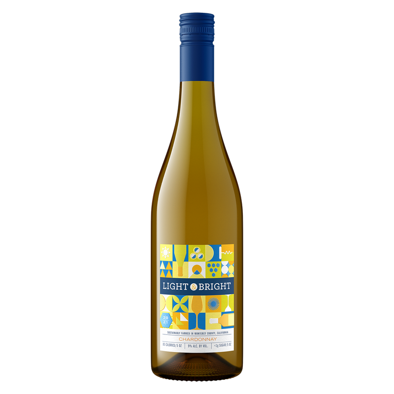 Light & Bright Chardonnay 750ml – BevMo!