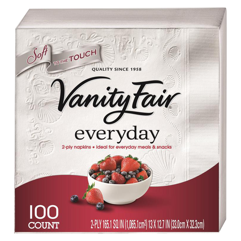 Vanity Fair All Occasion Napkins 100pk – BevMo!