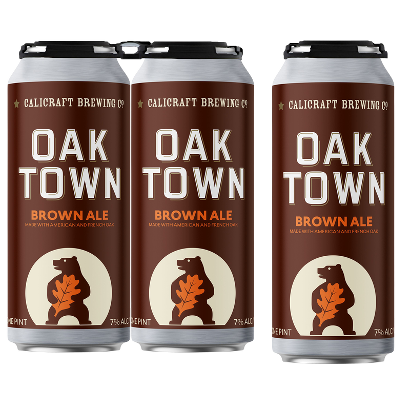Calicraft Brewing Co. Oaktown Brown Ale 4pk 16oz – BevMo!
